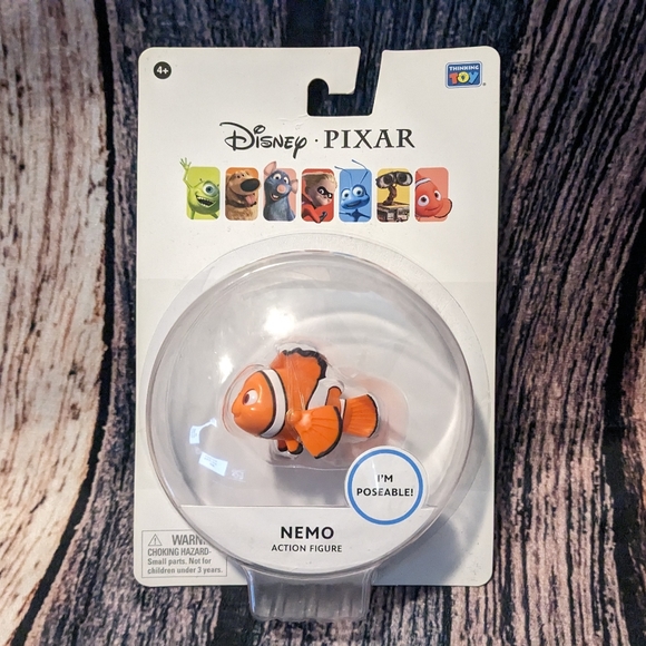 Thinkway Toys | Toys | Disney Pixar Finding Nemo Posable Nemo Character ...